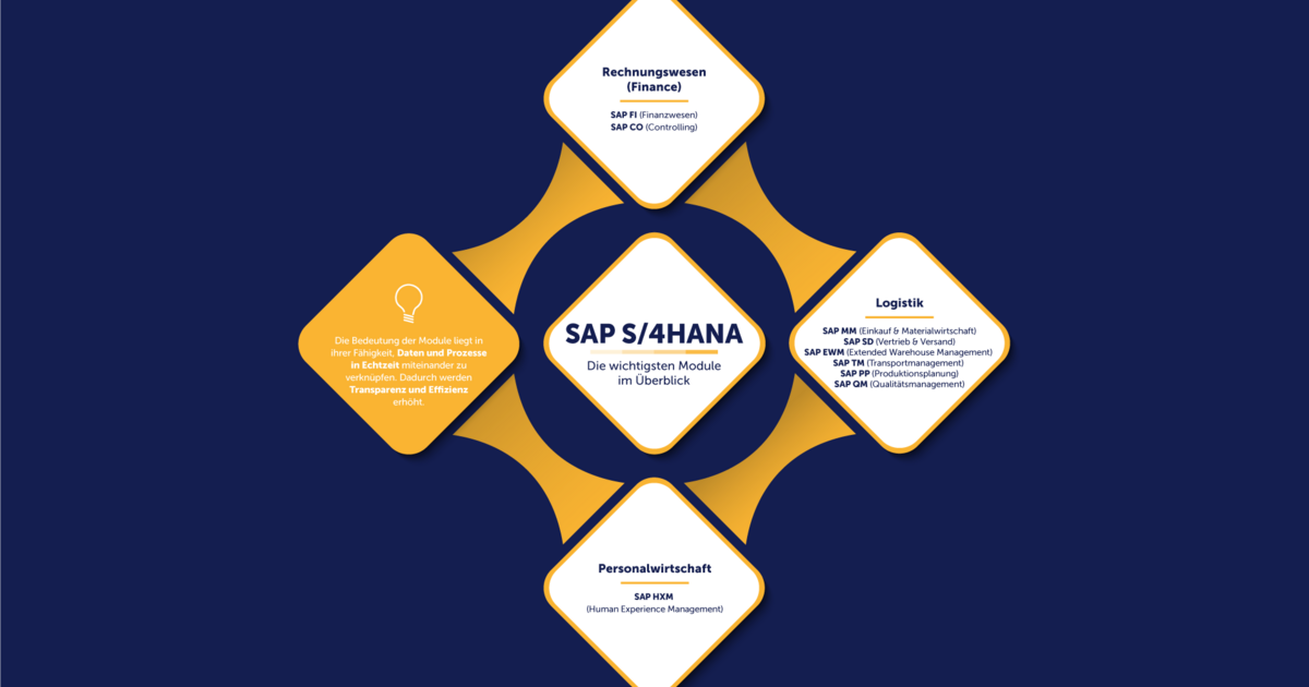 SAP Module: die wichtigsten SAP-Module im Überblick