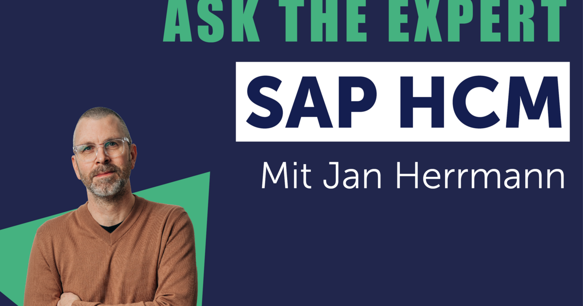 Ask the Expert: SAP HCM im Wandel bis 2040